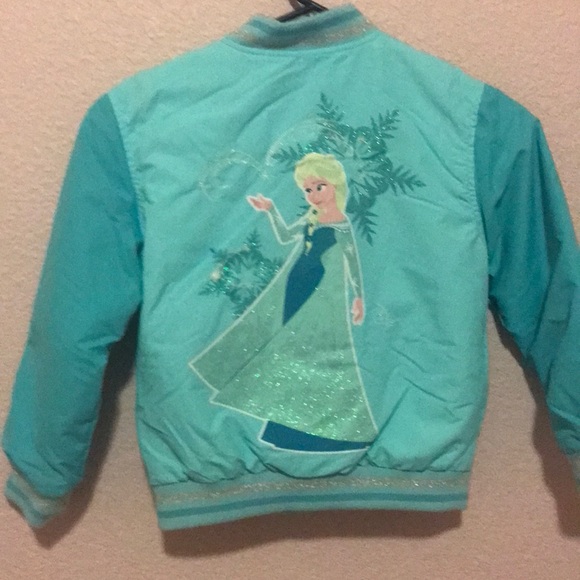 Disney | Jackets & Coats | Disneys Elsa Bomber Jacket | Poshmark